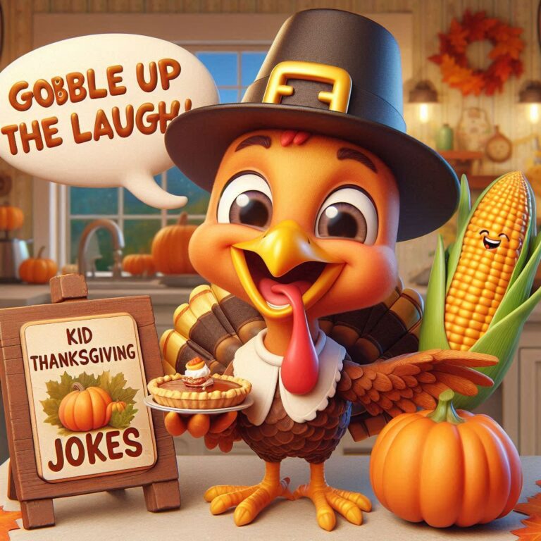 200+ Funny Kid Thanksgiving Jokes For Family Fun And Giggles - Punsio