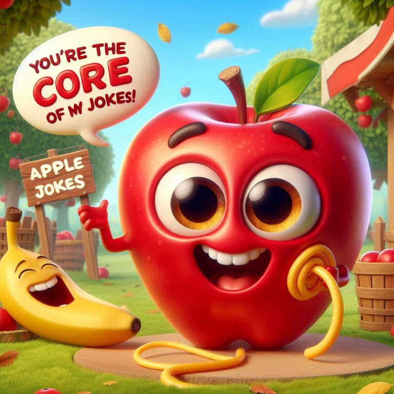 153+ Funny Apple Jokes That Will Make You Smile And Giggle - Punsio