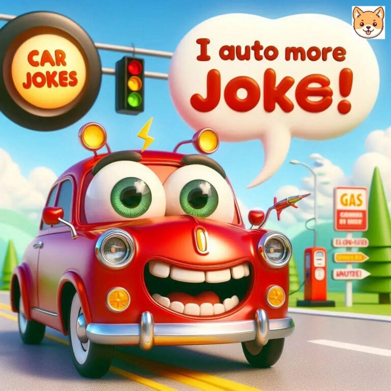 169+ Hilarious Car Jokes That Will Drive You Laughing All Day Long - Punsio