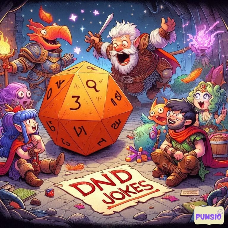 175+ Hilarious DnD Jokes And Puns To Roll On The Floor Laughing! - Punsio